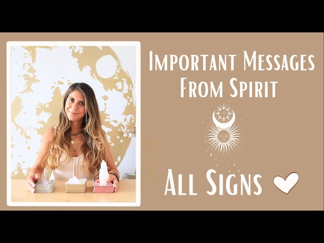 ALL SIGNS - IMPORTANT SOUL MESSAGES FROM SPIRIT - All Cards On The Table