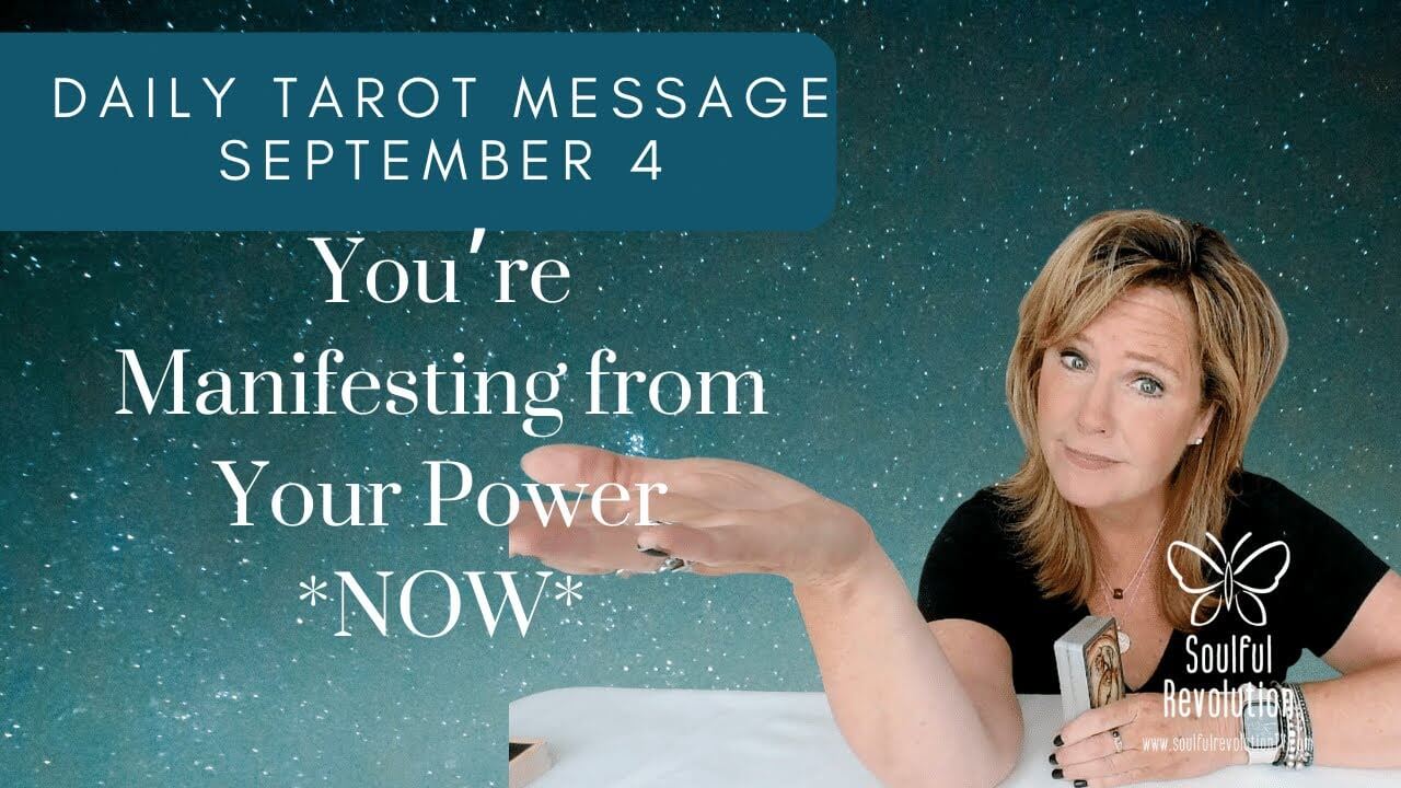 Your Daily Tarot Message : You're Manifesting Your Power NOW ...