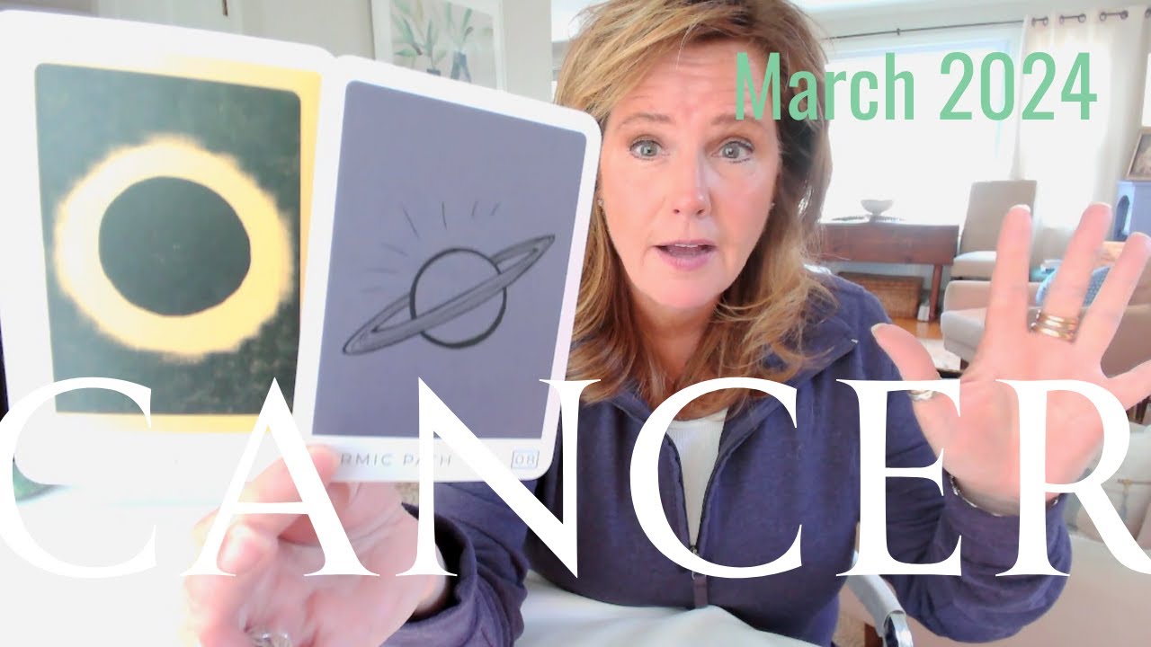 CANCER : MAJOR Crossroads - Growth Or Loops? | March 2024 Zodiac Tarot ...
