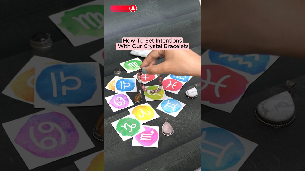 How You Can Set Intention With Your Crystal #manifest #tarotcards # ...