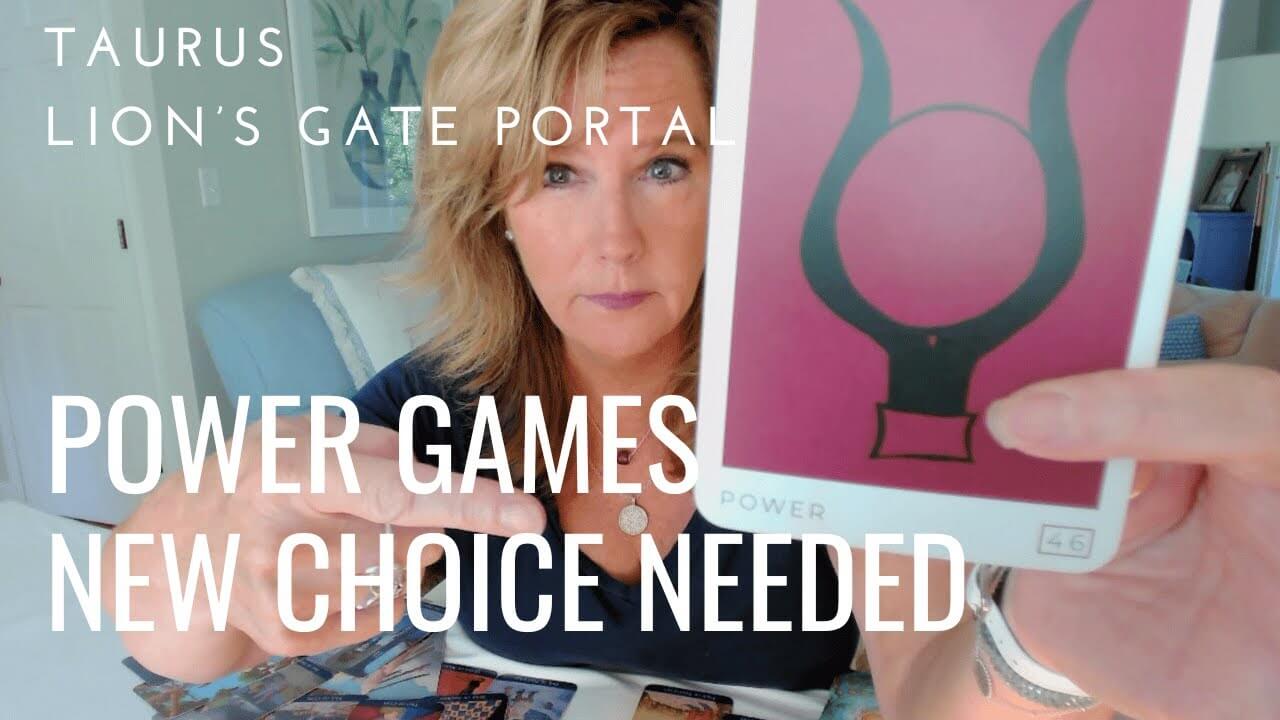 TAURUS : POWER GAMES - Get EMPOWERED | Lion's Gate Portal 2024 Tarot Reading