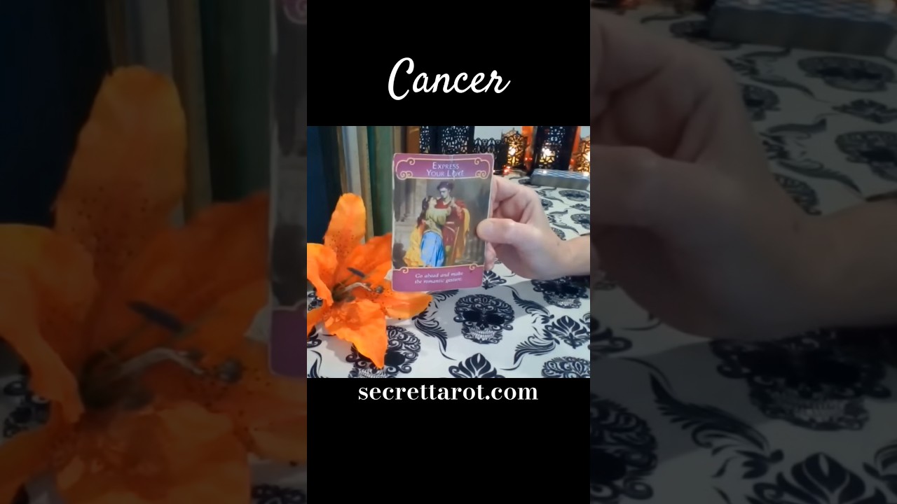 Cancer ♥️ Express Your Love #Cancer #tarot