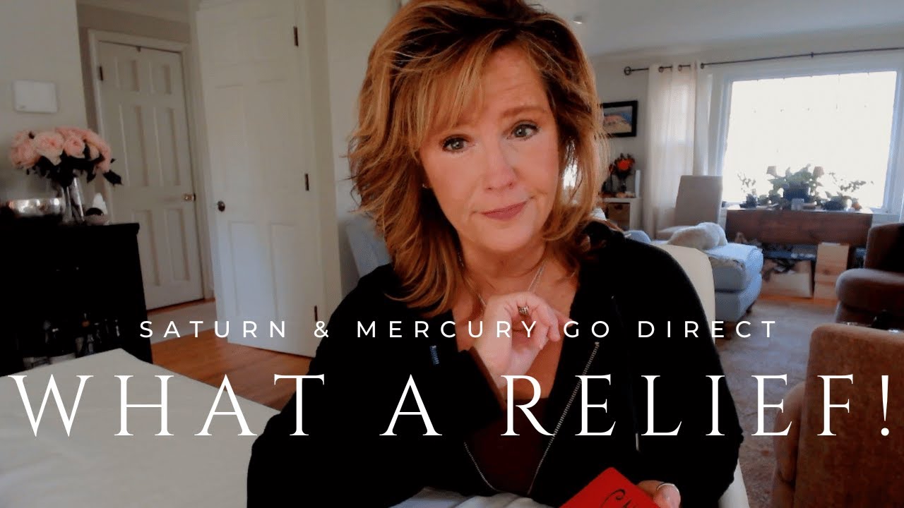 Feeling RELIEF ? You're NOT Alone | Saturn Mercury GO DIRECT