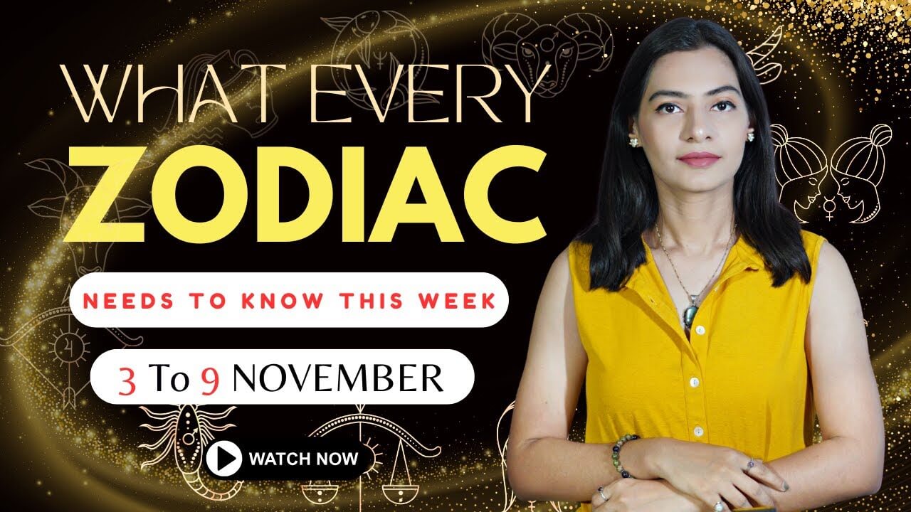 Weekly Horoscope 3rd Nov To 9th Nov 🔮Major Changes Ahead For Your Zodiac