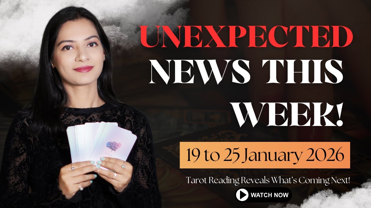 19th To 25th JAN WEEKLY HOROSCOPE JANUARY 2026 | Weekly Horoscope 2026 ...