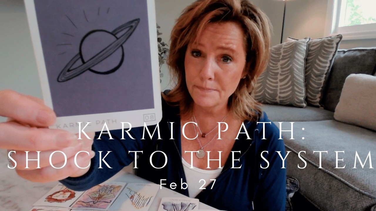 Your Daily Tarot Reading : Karmic Path SHOCK To The System | Spiritual ...
